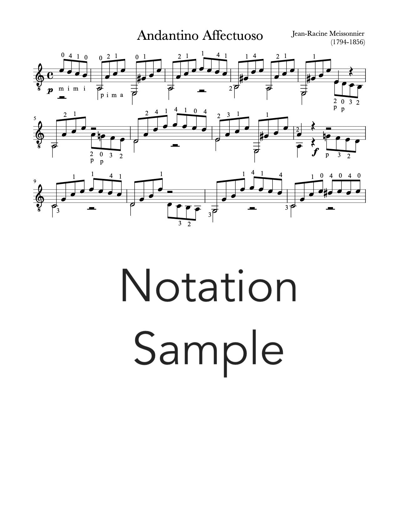 Grade 1 Repertoire Supplement for Classical Guitar (PDF) – Werner ...